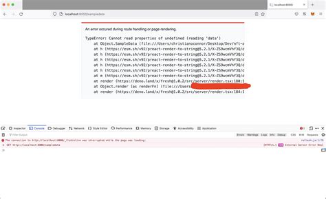 typescript i can t communicate with my oak backend server in deno s