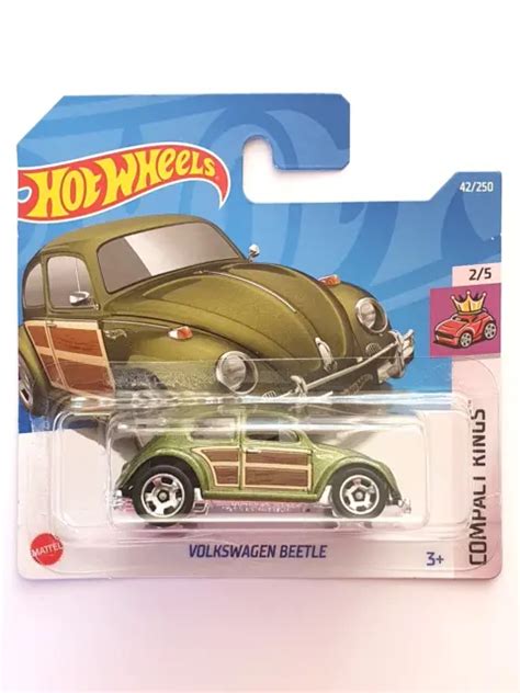 MINIATURE HOT WHEELS 1 64 Volkswagen Beetle Compact Kings 2022 EUR 4 00