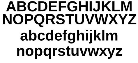 Liberation Sans Font By Red Hat Fontriver