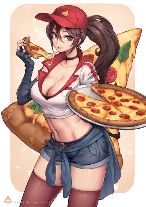 Pizza Delivery Sivir Danbooru