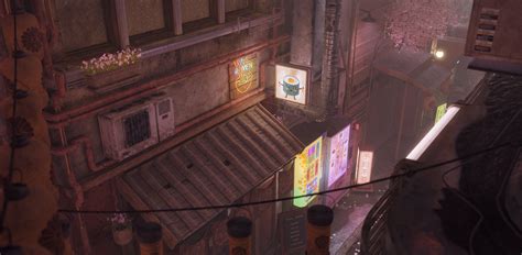 Ramen Steet Completed Environment — Polycount
