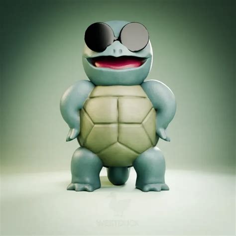 宝可梦杰尼龟小队成员 来自 3d模型梦想家 Makerworld