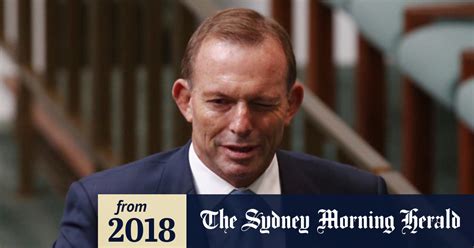Tony Abbott Says Malcolm Turnbull Must Answer For Drop In Polls