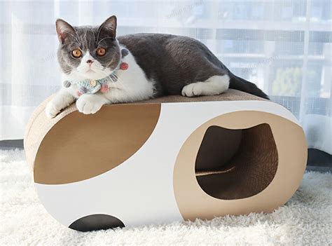 【楽天市場】猫用ベッド 爪とぎ 2way仕様 かわいい 爪みがき 爪とぎベッド 猫ハウス 寝る 遊ぶ 運動 室内 くつろぐ 隠れ家 愛猫爪研ぎ