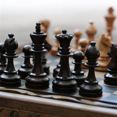 Chess Set Handmade Wooden Chess Set Elegant Home Decor Chess Etsy