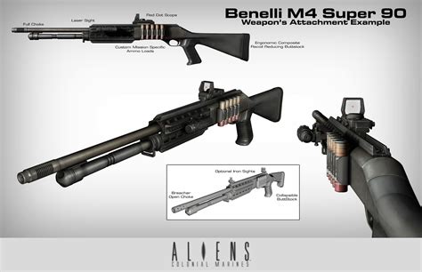 Aliens Colonial Marines Weapons