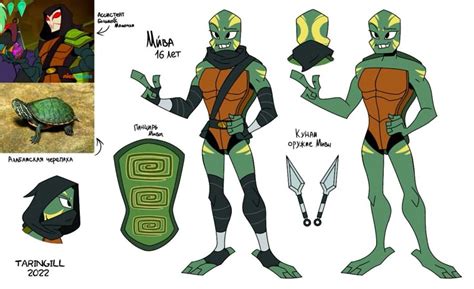 Rottmnt Нарисовала я I Drew It Эскизы персонажей Комиксы Tmnt
