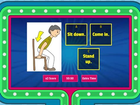 Classroom Commands Gameshow Quiz
