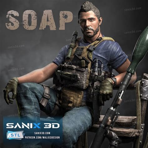 Call Of Duty Soap Figure Etsy