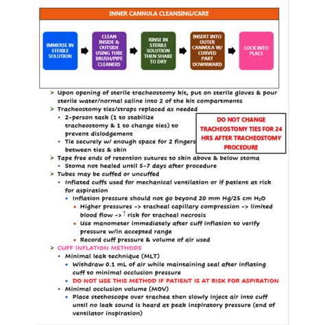 Tracheostomy Nursing Notes Scholarly Nurse
