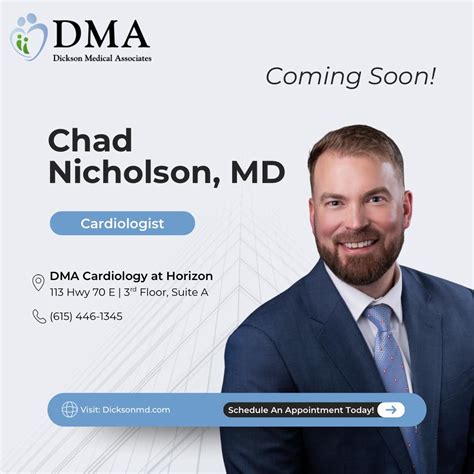 Dickson 🫀 Coming Soon To Dma Were Excited To Welcome Dr Chad