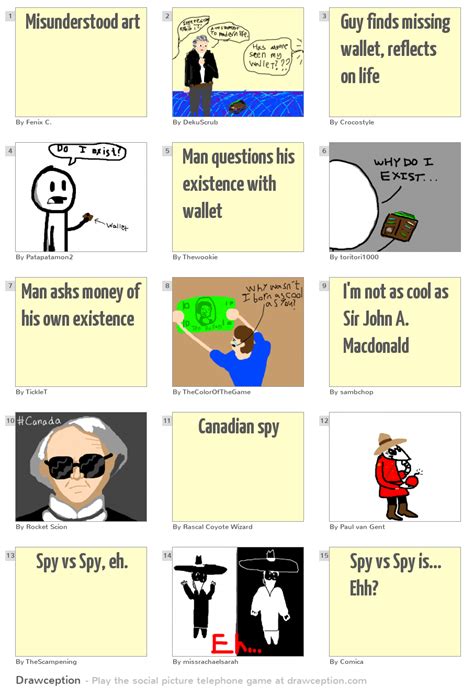 Misunderstood Art Drawception