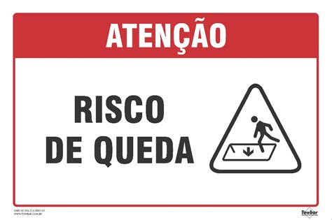 Loja Towbar Placa Atenção Risco De Queda