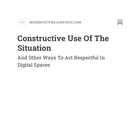 respectful interaction in digital spaces — sex demystified buymeacoffee