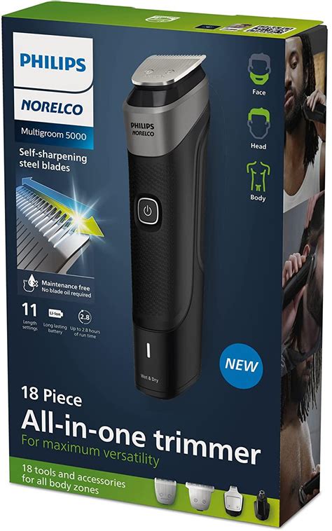 Philips Norelco Multigroom Series 5000 18 Piece Trimmer For Men MG5910 49