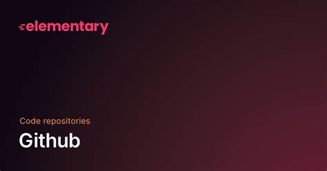 Github Elementary