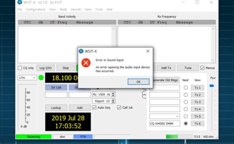 WSJT X NOT WORKING FlexRadio Community
