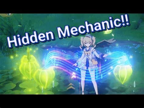 Barbara S Secret Technique Infinite Bloom Genshin Impact Tutorials YouTube