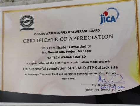 Noorul Ain On Linkedin Milestone Projects Stp Wtp