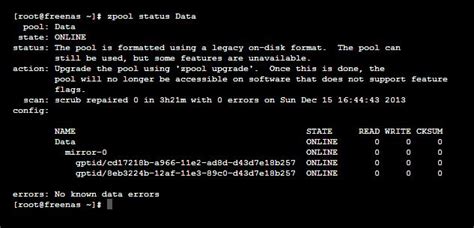 Checking Zpool Version TrueNAS Community