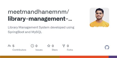 GitHub Meetmandhanemnm Library Management System Library Management System Developed Using
