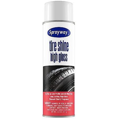 Sprayway Inc High Gloss Tire Shine Gives Your Tires A Long Lasting Wet Look Oz
