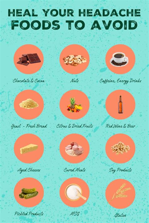 Heal Your Headache Foods To Avoid For People With Migraine Foods To