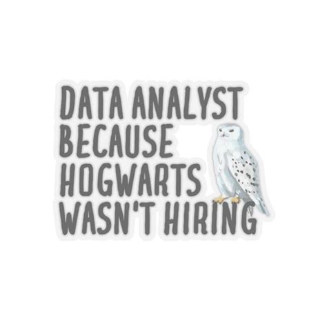 Data Analyst Sticker T For Data Analyst Sticker For Data Analyst Funny Data Analyst T