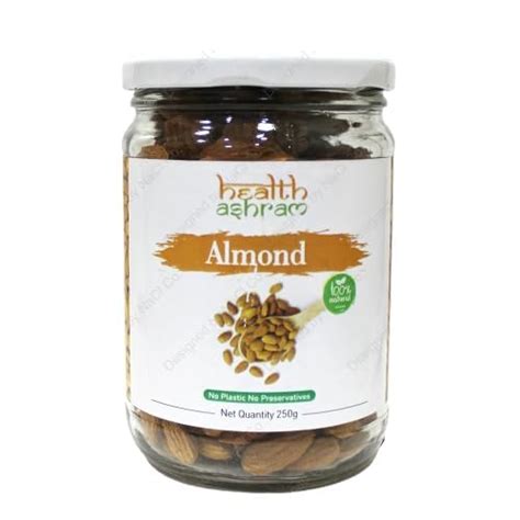 Health Ashram Natural Badam Premium Badam Giri High In Fiber