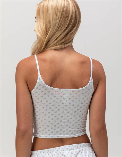Full Tilt Womens Cami Blue Combo Tillys