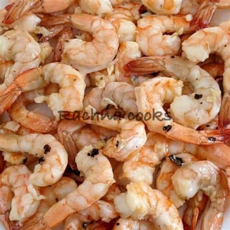 Air Fryer Frozen Shrimp Rachna Cooks