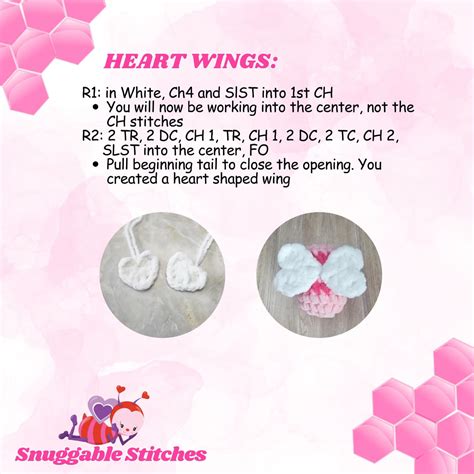 Free Crochet Pattern Itty Bitty Love Bee