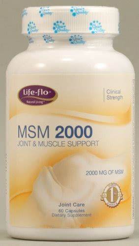 Life Flo Msm 2000 2000 Mg 60 Capsules Pick ‘n Save