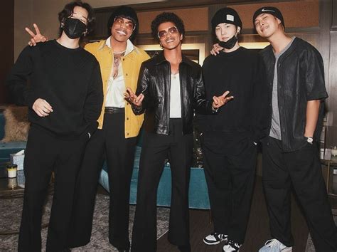 Bruno Mars Fan Page Brunomars Btsbighitofficial Silksonic