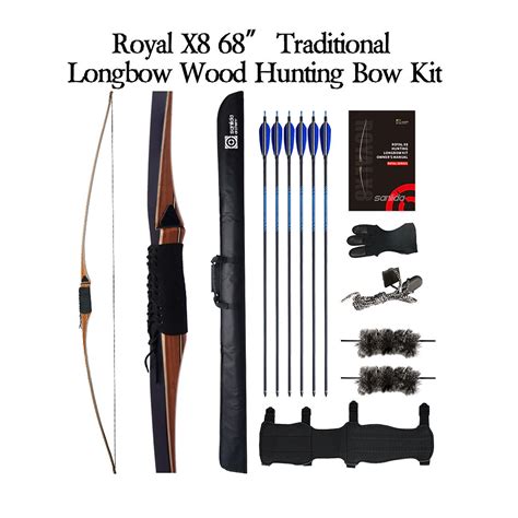 Bow X8 Royal Longbow Kit Rh No1archeryandsports