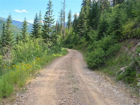 Snowshoe Pass Montana Off Road Trail Map And Photos Onx Offroad