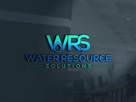 Logo Design For Wrs Water Resource Solutions By Md Ahasan Design