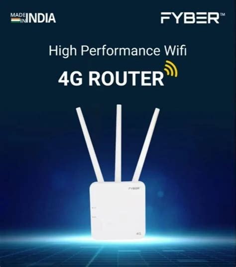 Fyber 4g Wifi Router At ₹ 1350piece Broadband Router In Raipur Id