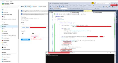 Create Azure Datadisk With C Stack Overflow