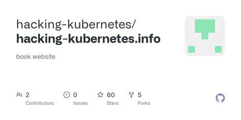 github hacking kubernetes hacking book website