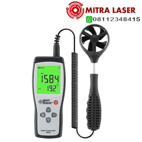 Smart Sensor As836 Digital Anemometer Mitra Laser Store