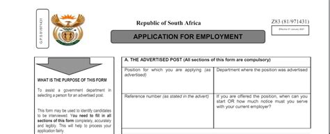 How To Fill The New Z Form Download It In South Africa Mabumbe