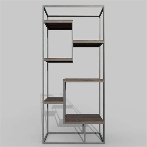 Bookshelf Concept 3d Model By Simple3d