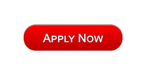 apply now web interface button red color online education program