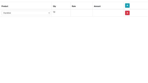add and remove table rows in jquery