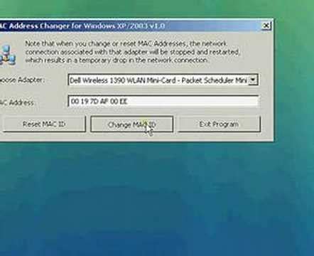 Mac Address Spoofing Youtube