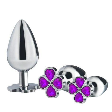 Trevo Plug Anal De Aço Tamanho P Sexy Import Em 10x Sem Juros Miess