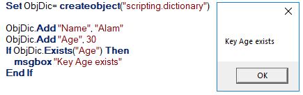 How To Use Dictionary Object In UFT With Examples MySkillPoint