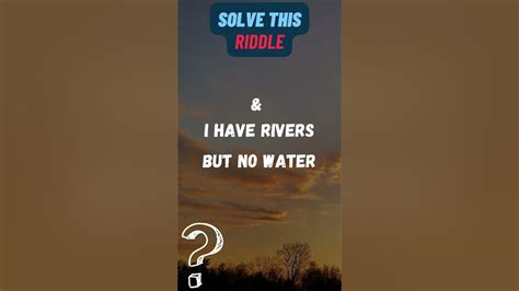 I Have Cities But No House Hard Riddle You Should Try Youtube