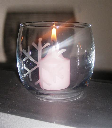 Etched Glass Candle Holders Truly Lovely